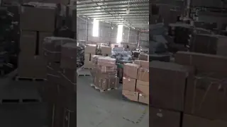 Warehouse Overview of New Energy Auto Parts Inventory and Storage