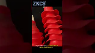 Cold Shrink Termination – No Tracking Path, Self-Cleaning, 9 Skirts for High Voltage