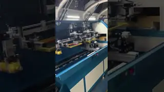 Automatic Bottle Screen Printer High Speed