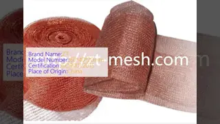 Knitted Wire Mesh Gasket Oil Proof Ring