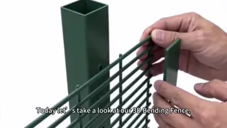 3D Bending Fence for Garden Yard Factory Boundary