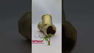 Brass Y Filter Valve
