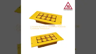 Durable Kerbstone Mould for Roadside Curb Production