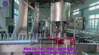 2217 J118 Automatic 4-Head Capping Machine for Aluminum Caps