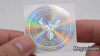 hologram sticker label