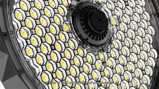 UFO High Bay Light Warehouse Lighting Power Adjustable