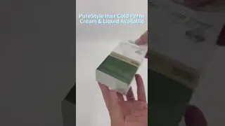 Usage Instructions of Purestyle 100ml*2 Hair Cold Perm Kit