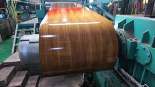Wood Look Steel Coil Durable & Beautiful