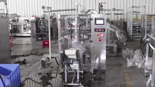 Rotary pump liquid packaging machine