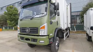 4x4 6-Ton All-Wheel Drive Refrigerated Truck with Non-Independent Refrigeration Unit