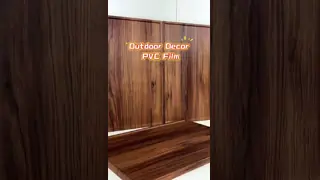 Outdoor Decor PVC Film: Weather-Resistant PVC Foil for Furniture & Architecture