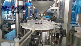 Auto Granular Salt Filling Capping Machine