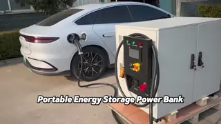 60kW Mobile EV Charger, 65kWh Portable Energy Storage Unit with IP54 Rating