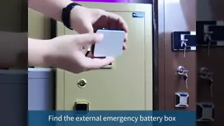 The lock will give a prompt sound when the battery power is low. Please replace the battery in time