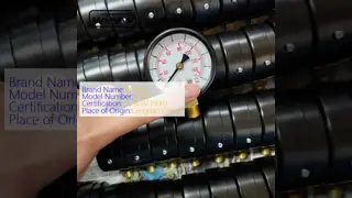 60mm Bar Pressure Gauge for LPG