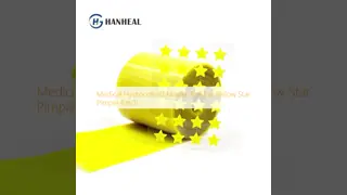 Medical Hydrocolloid Master Roll For Yellow Star Pimple Patch