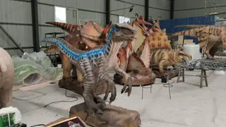 Jurassic Park Velociraptor Animatronic Realistic Dino