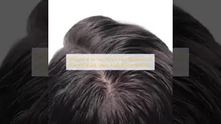 Mens Hair System Natural Black 7x9 Lace