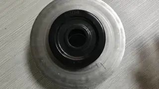TKII6204 Conveyor Roller Double End caps Metal Ball Bearing Holder