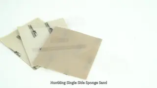 HUNTKING Single-Side Wet & Dry Abrasive Sponge Sandpaper for Automotive Coating & Curved Surfaces