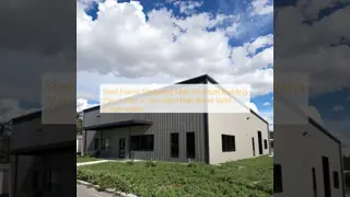 Steel Mall Structure 35x70m Retail Building