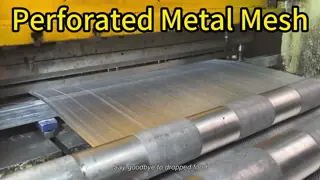 The Incredible Making of Perforated Metal Mesh