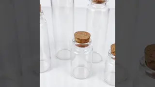 Big glass bottles for food storage