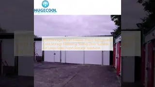 Cold Storage Freezer Room Sliding Door