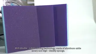 Double-Sided Sponge Sanding Blocks: Perfect for Wet & Dry Automotive Paint Polishing!