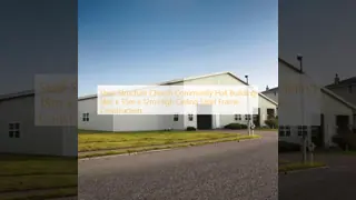 Steel Church Hall 18m 35m 12m High Ceiling