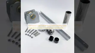 Solar Greenhouse Vent Gear System Automation