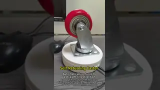 Durable Self-Returning Caster Heavy  duty Wheel  AGV Caster Adaptive Steering Mode Medical Equipment
