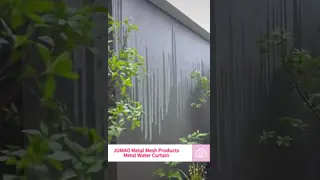 Privacy Water Screen Metal Mesh Curtains Water Curtain Room Divider
