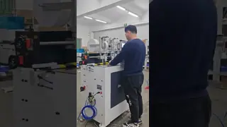 Semi Auto Book Block Head and Tail Band Fixing Machine1