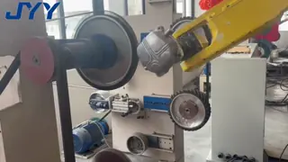 Robotic Grinding and Polishing of Aluminum Alloy Engine Wheel Hub Covers