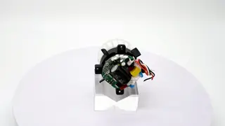 Hair dryer DC brushless motor with driver