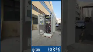Hybrid energy telecom power cabinet
