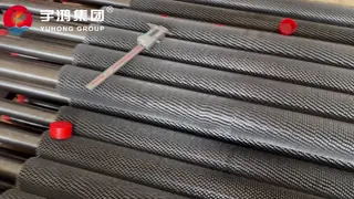 ASME SA213 T22 Serrated Finned Tube with Carbon Steel Fins For Boilers Banks