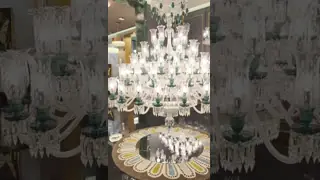 Custom Glass Chandeliers For High Ceilings
