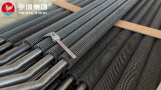 ASTM A213 T91, T22 Alloy Steel Seamless Tube with CS Serrated Fin Tube , HRSG Application