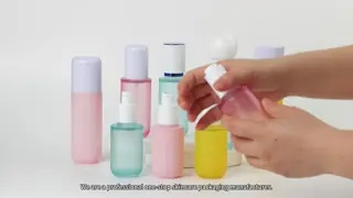 Modern Frosted PETG Cosmetic Bottles