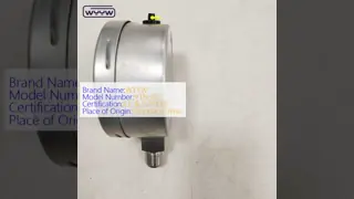 Hydraulic Jack Pressure Gauge Shock Resistant