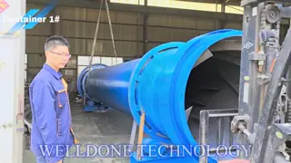 Video of Rotary Drum Dryer