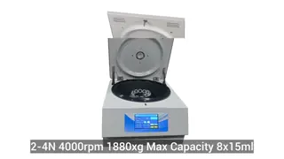 4000rpm Lab Centrifuge Quiet & Safe Clinical Use
