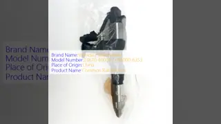 23670 E0050 Injector J05E Common Rail Repair