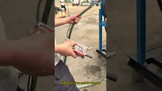 diesel sewer drain pipe cleaning machine