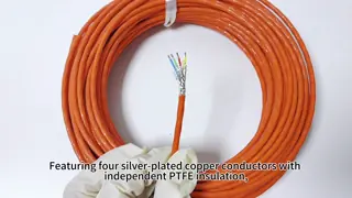 Multiple core shield and jacketed cables
