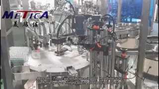 Auto Perfume Sprayer Filling Capping Boxing Machine
