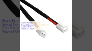PH3.96 4P to 2x2P Robot Cable Copper Braid