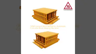 Wear Resistant Concrete Brick Moulds